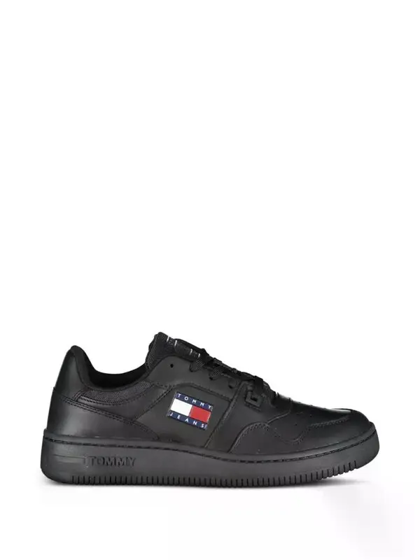 Tommy Hilfiger Court Lace Up Sneakers - Black