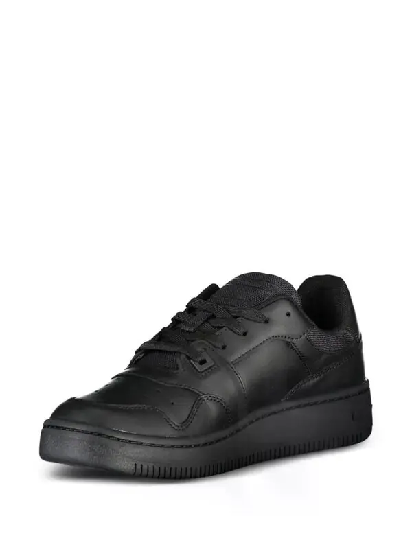 Tommy Hilfiger Court Lace Up Sneakers - Black