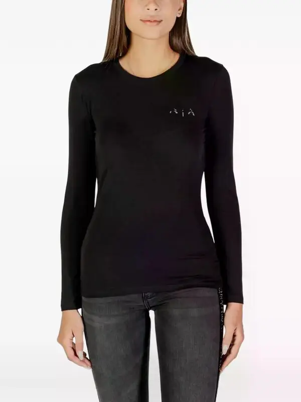 Armani Exchange Long-sleeve T-shirt - Black