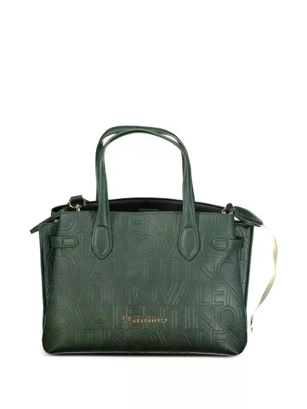 MARIO VALENTINO Embossed Logo Tote - Green