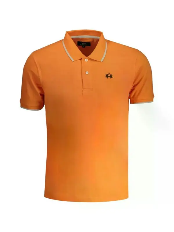 LA MARTINA Logo-embroidered Cotton Polo Shirt