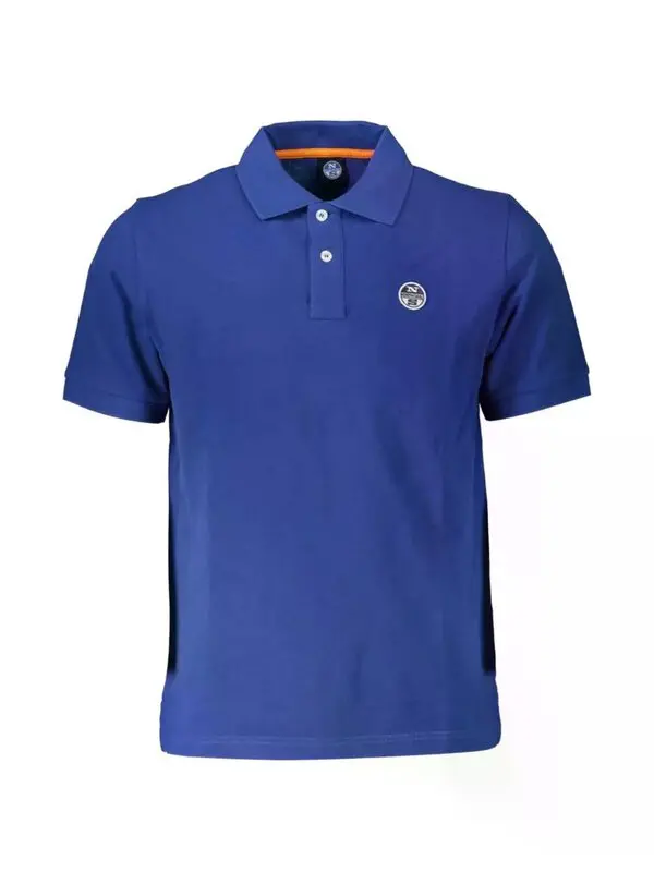 NORTH SAILS Logo-detail Cotton Polo Shirt - Blue