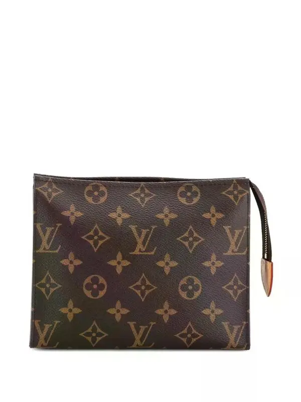 LOUIS VUITTON Toiletry 19 Pouch Monogram Canvas - Brown