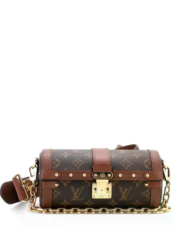 LOUIS VUITTON Papillon Trunk Shoulder Bag Monogram Canvas - Brown