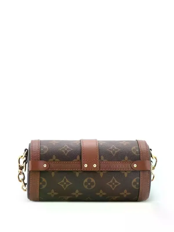 LOUIS VUITTON Papillon Trunk Shoulder Bag Monogram Canvas