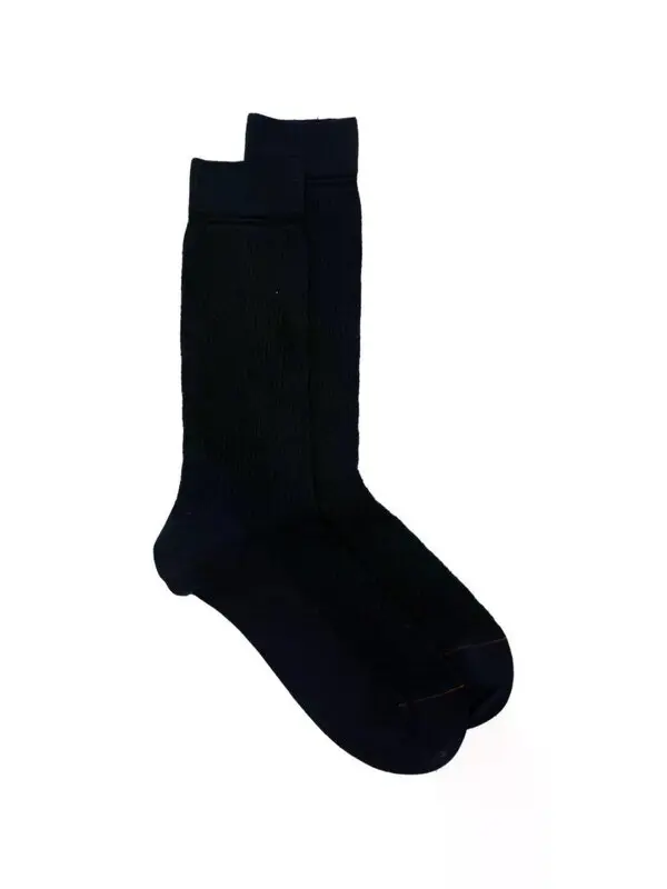 Zegna Mid-calf Socks - Blue
