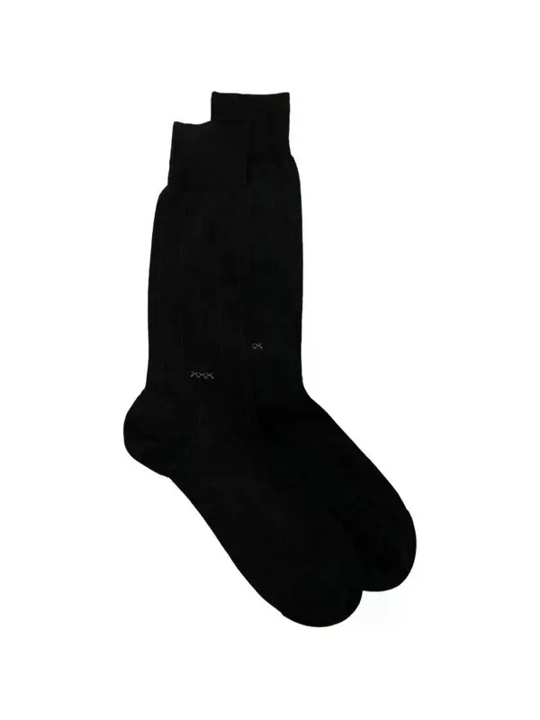 Zegna Mid-calf Socks - Black