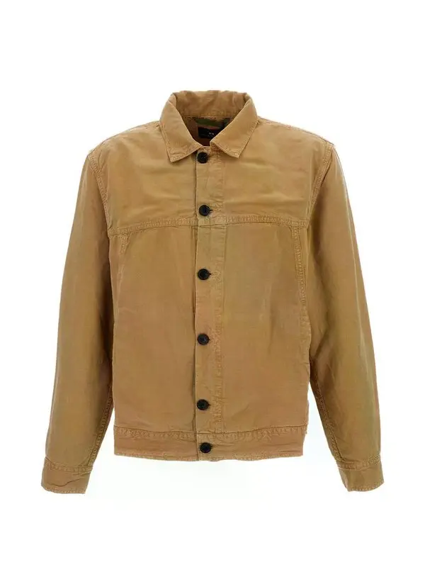 Paul Smith Rider Button-up Shirt Jacket - Neutrals