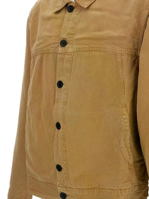 Paul Smith Rider Button-up Shirt Jacket - Neutrals