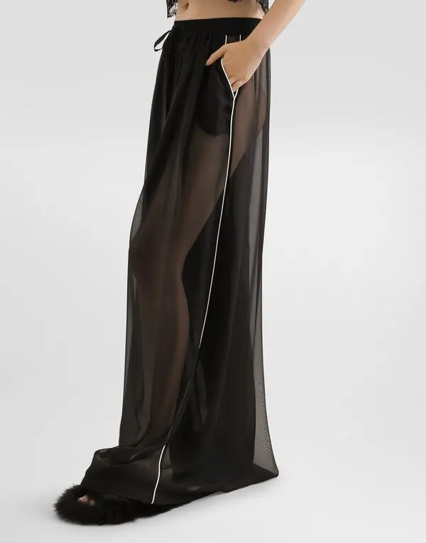 Dolce & Gabbana Chiffon Trousers