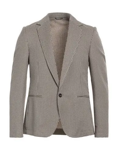DANIELE ALESSANDRINI Blazer Size Polyester, Viscose, Elastane