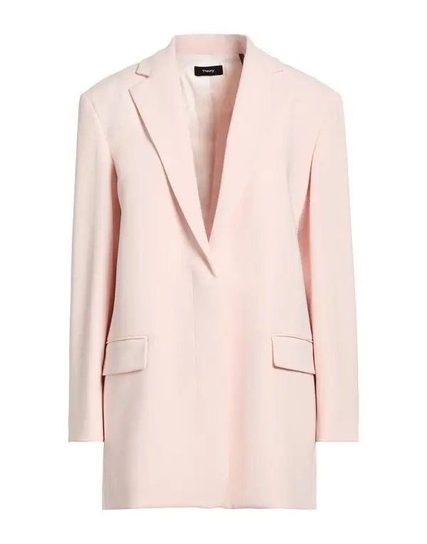 Theory Blazer In Triacetate And Polyester