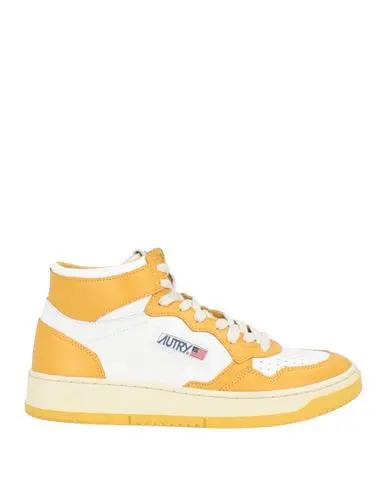 AUTRY Leather High-top Sneakers - White