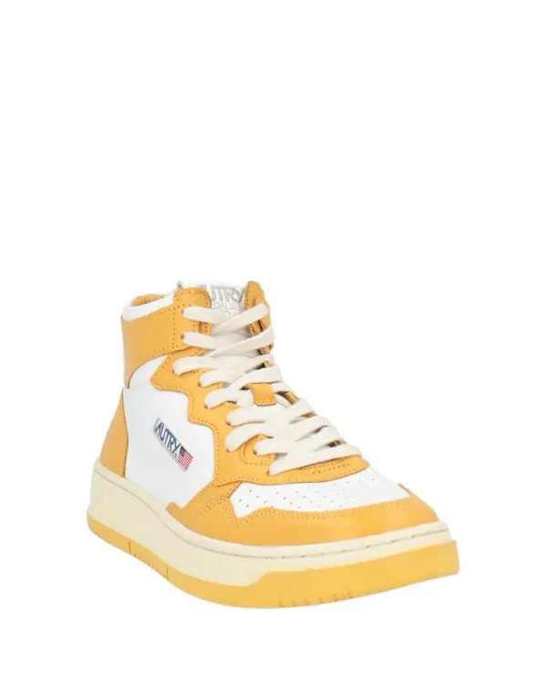 AUTRY High-top Leather Sneakers - White