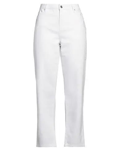 Karl Lagerfeld Cotton Tapered Jeans - White