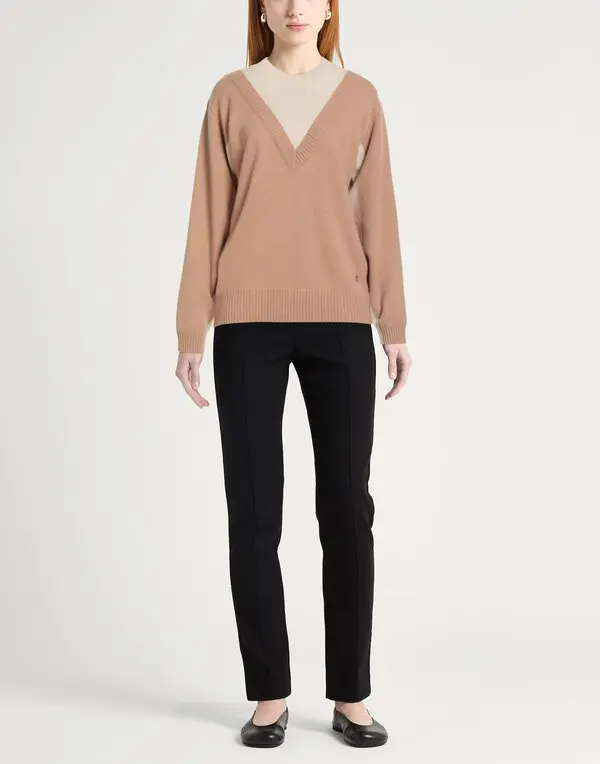 Rabanne Wool, Cashmere, And Lurex Sweater - Beige