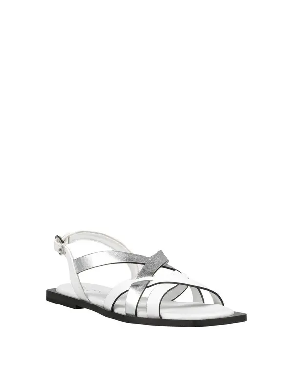 BALDININI Leather Slingback Sandals