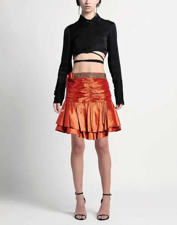W LES FEMMES BY BABYLON Mini Circle Skirt
