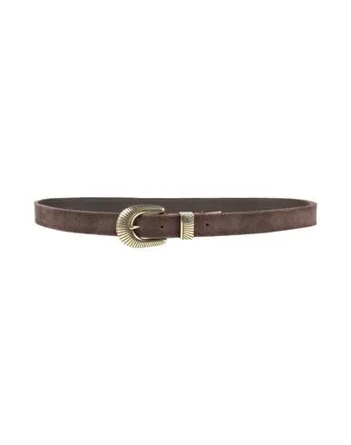Eleventy Belt Dark Size Leather - Brown