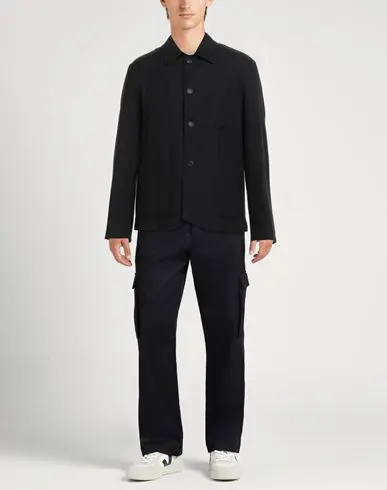 PALTO' Jacket In Virgin Wool - Black