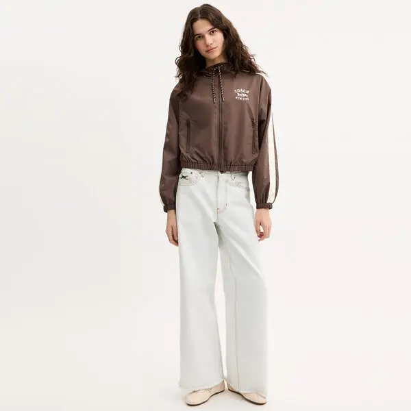 COACH Colorblock Windbreaker In Recycled Polyester