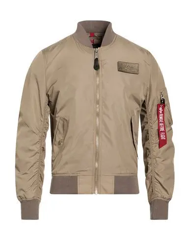 Alpha Industries Jacket Sand Size Nylon - Beige