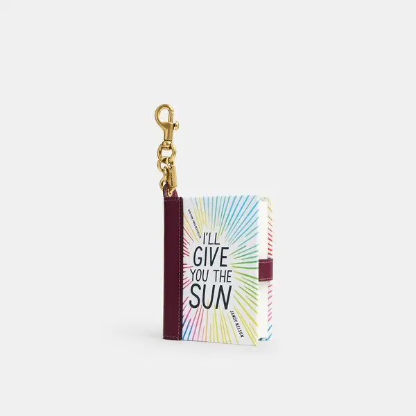 COACH I'll Give You The Sun Micro Book Bag Charm - Brass/multi