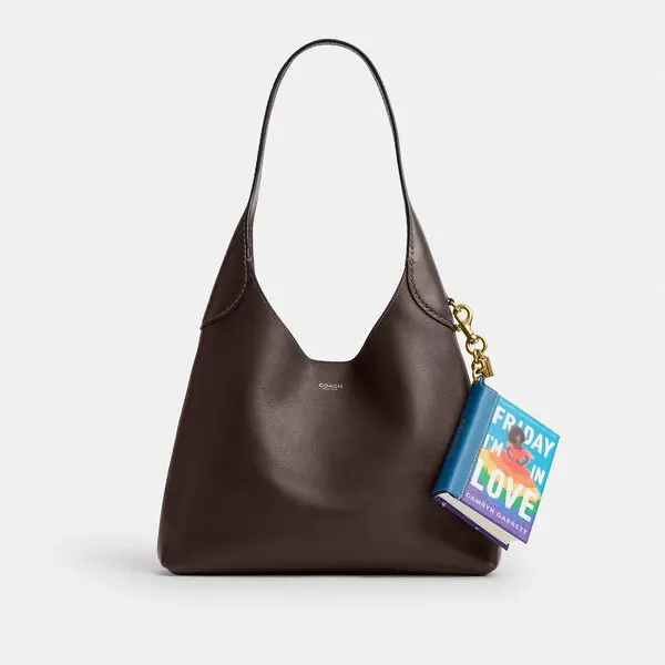 COACH Friday I'm In Love Camryn Garrett Book Bag Charm