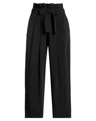TRUSSARDI Wide-leg Pleated Pants - Black