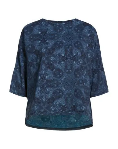 RRD Top In Paisley Print - Navy