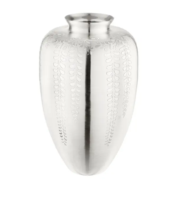 Christofle Haute Orfèvrerie Chute De Glycines Vase