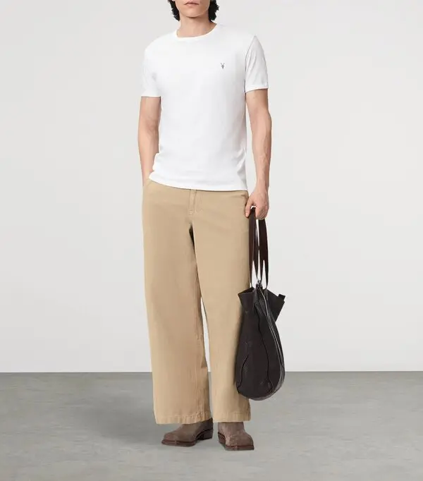ALLSAINTS Organic Cotton Barrel Leg Trousers