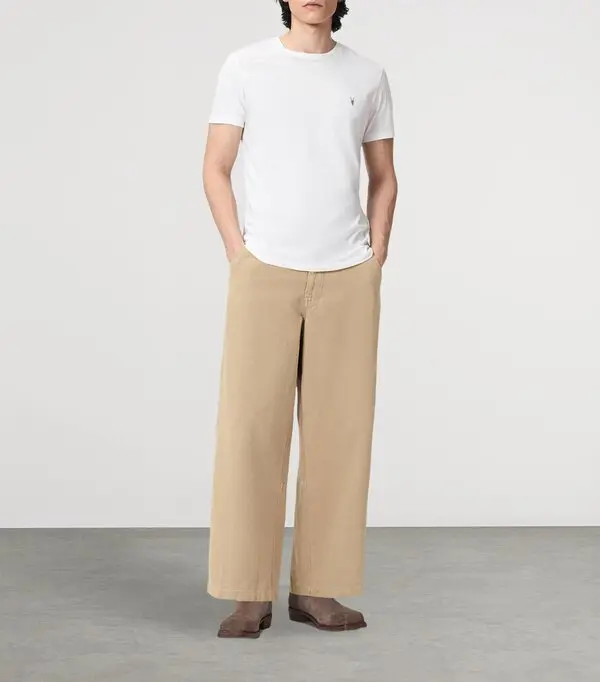 ALLSAINTS Organic Cotton Barrel Leg Trousers