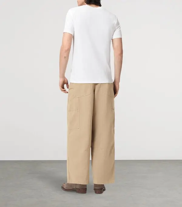 ALLSAINTS Organic Cotton Barrel Leg Trousers