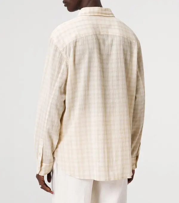 ALLSAINTS Organic Cotton Check Toya Shirt