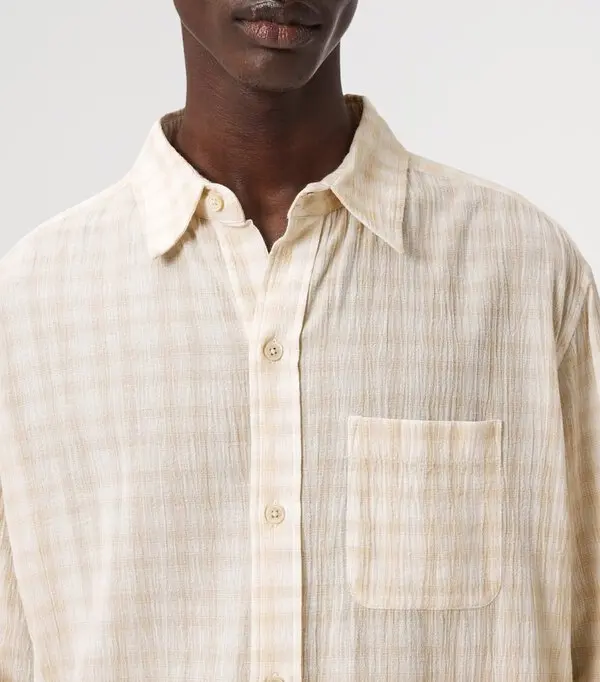 ALLSAINTS Organic Cotton Check Toya Shirt
