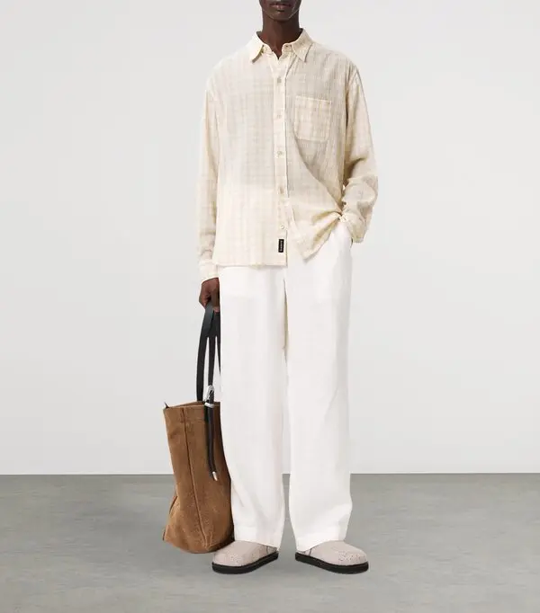 ALLSAINTS Organic Cotton Check Toya Shirt