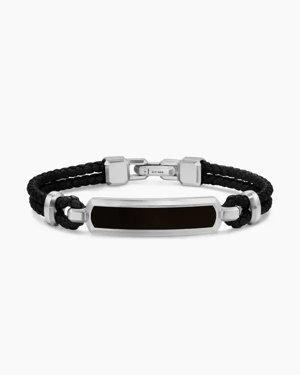 David Yurman Streamline® Id Bar Bracelet - Black Onyx