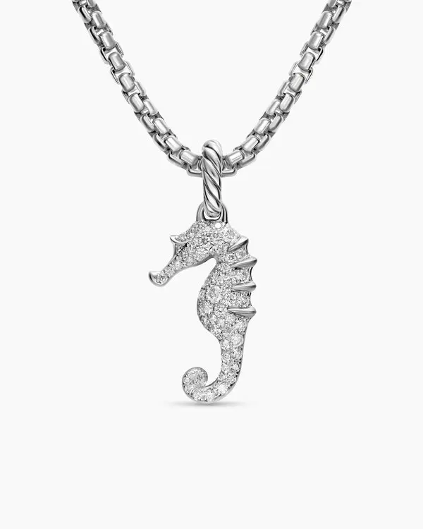 David Yurman Seahorse Amulet - Diamond