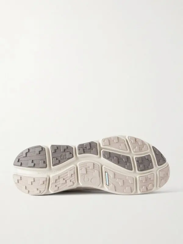 On Stretch-knit Sneakers - Gray
