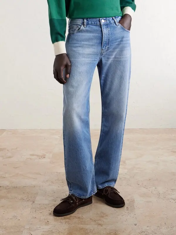 FRAME Straight-leg Jeans - Blue