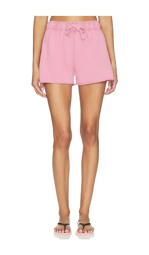 BOBI Relaxed Gym Short - Faded Rose
