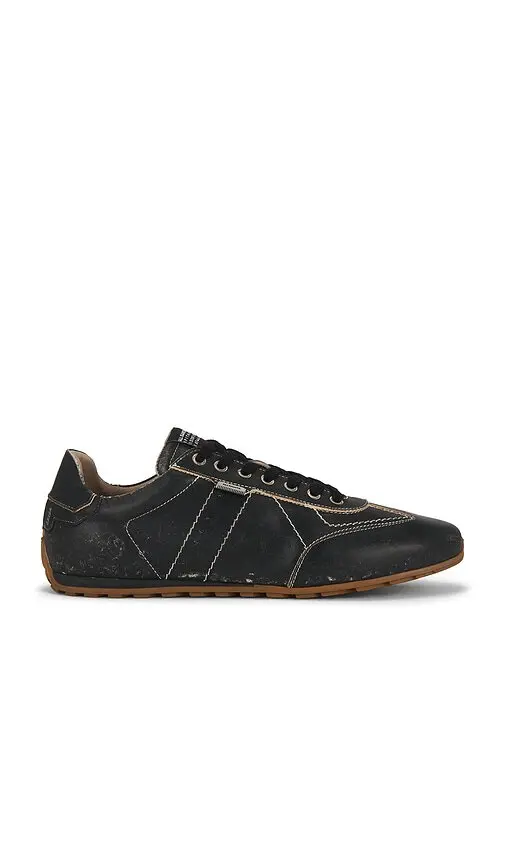 ALLSAINTS Liam Low Top Sneaker - Washed Black