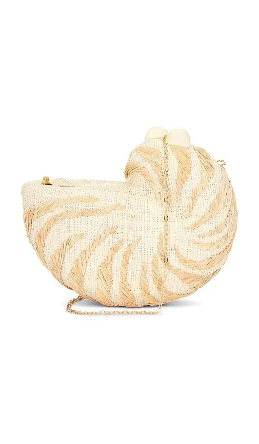 Poolside The Anna Clutch - Sand