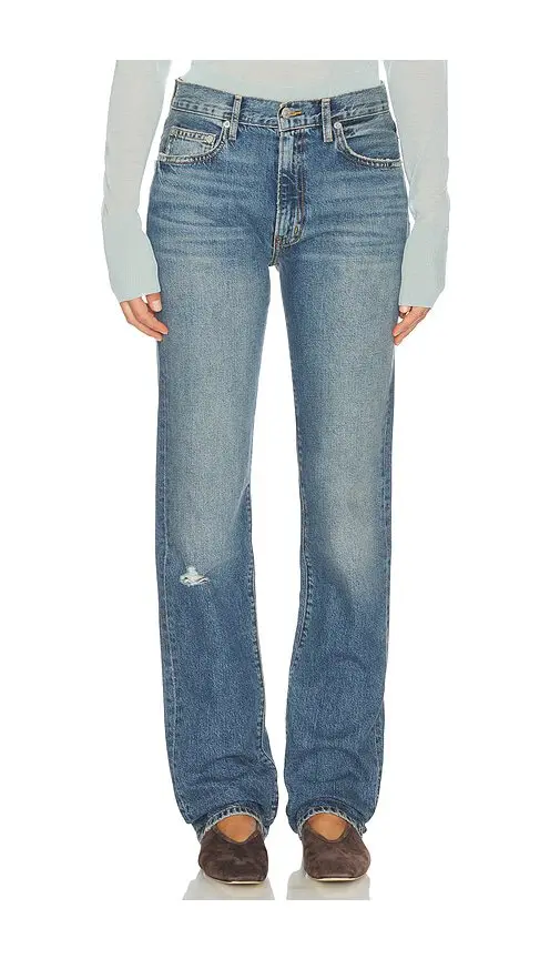Eterne Chloe Straight Jean - Medium Indigo