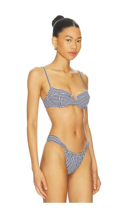 LOVERS AND FRIENDS Check Me Out Bikini Top