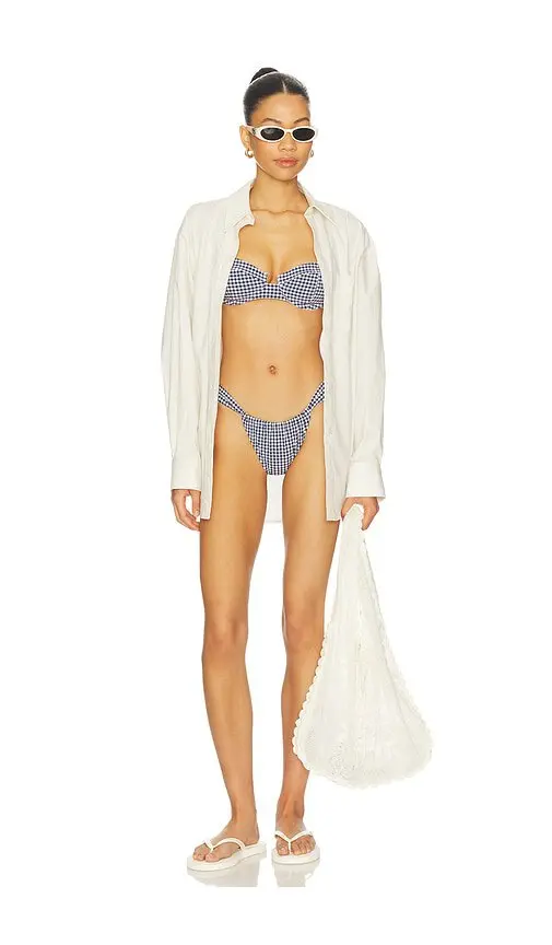 LOVERS AND FRIENDS Check Me Out Bikini Top