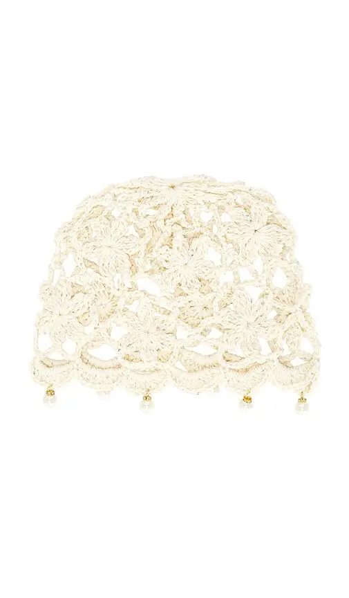 8 Other Reasons Cotton Crochet Hat With Bead Detailing
