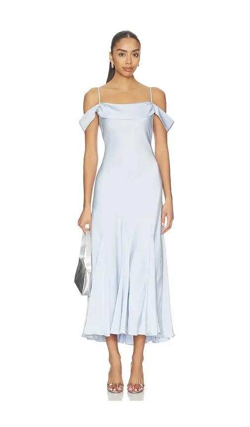 Astr The Label Araxie Dress - Light Blue