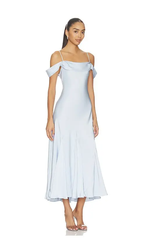 Astr The Label Araxie Dress - Light Blue